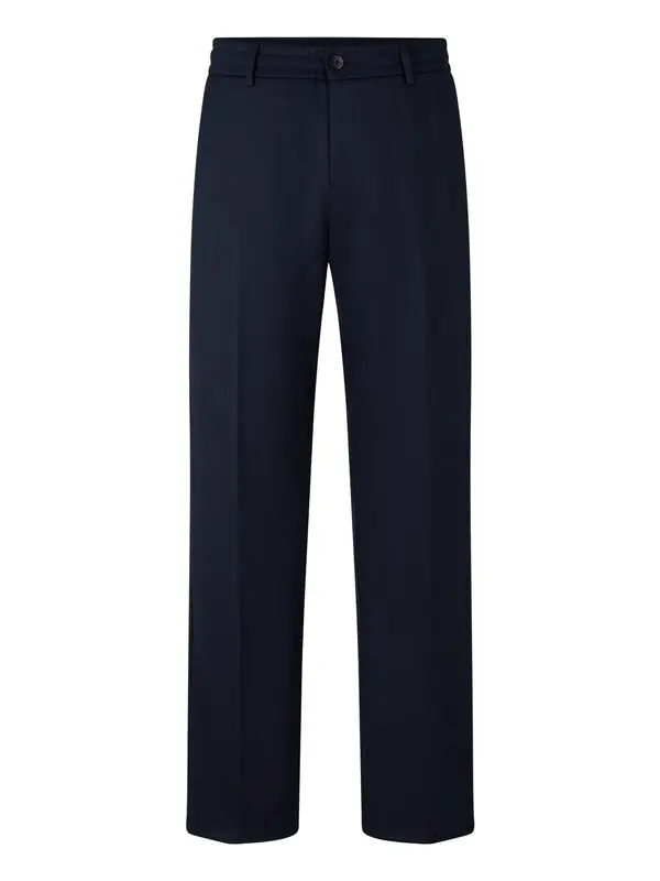 Bogner Marcus Pleated Trousers - Navy Blue