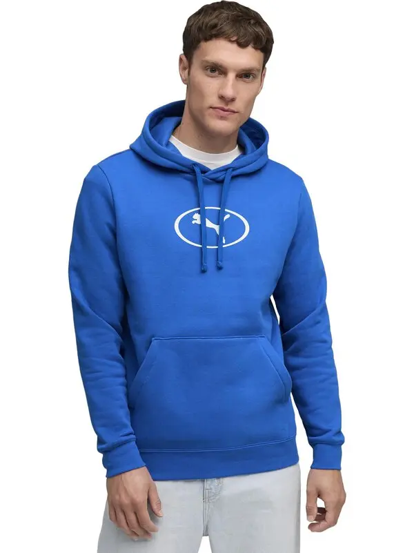 PUMA Sport Heritage Fleece Hoodie - Blue