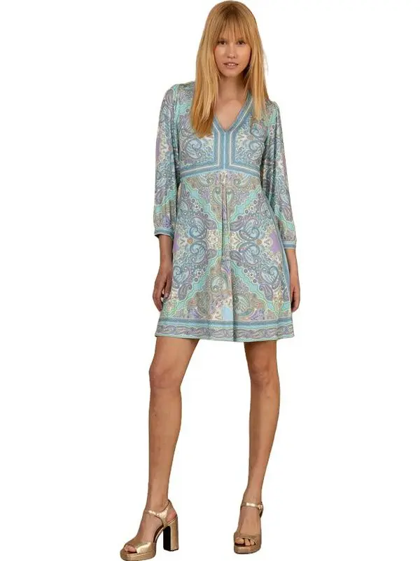 Hale Bob Zariyah Jersey Dress - Blue