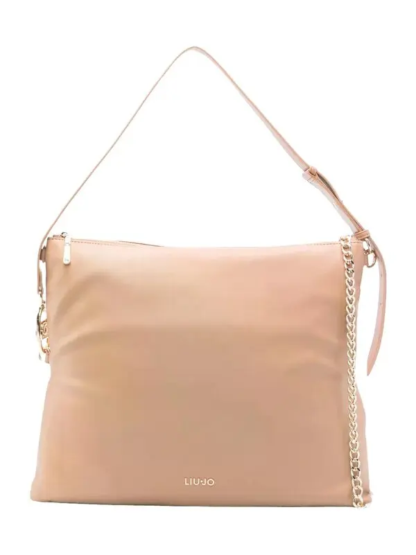 Liu Jo Chain-embellished Shoulder Bag - Neutrals