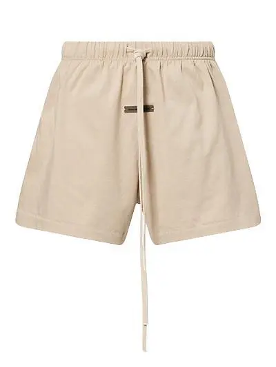 Fear Of God Relaxed-fit Cotton Shorts - Timber