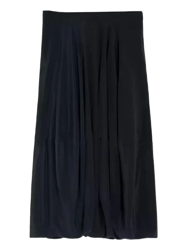 LEMAIRE Balloon Midi Skirt - Black