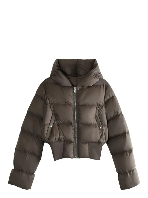 Rick Owens Hooded Jacket - Grey
