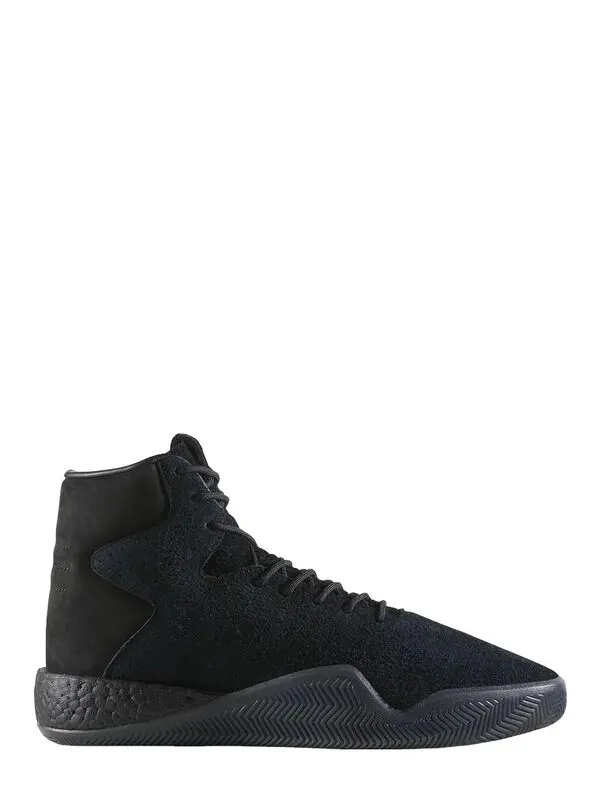 Adidas Tubular Instinct Hairy Suede Sneakers - Black