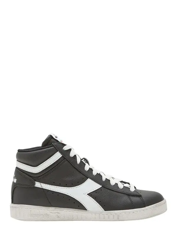 DIADORA Game L High Waxed Sneakers - Black