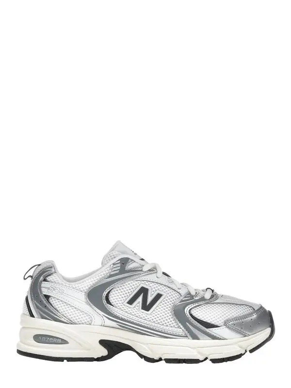 NEW BALANCE 530 Sneakers - Silver Metallic/black Cement