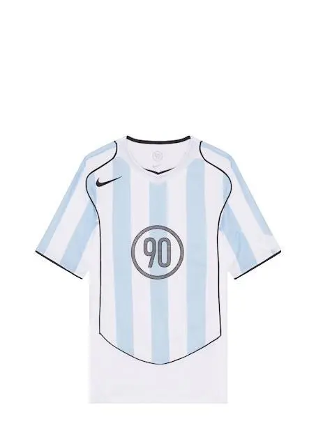 Nike Total 90 Soccer Jersey - Blue/white Stripe