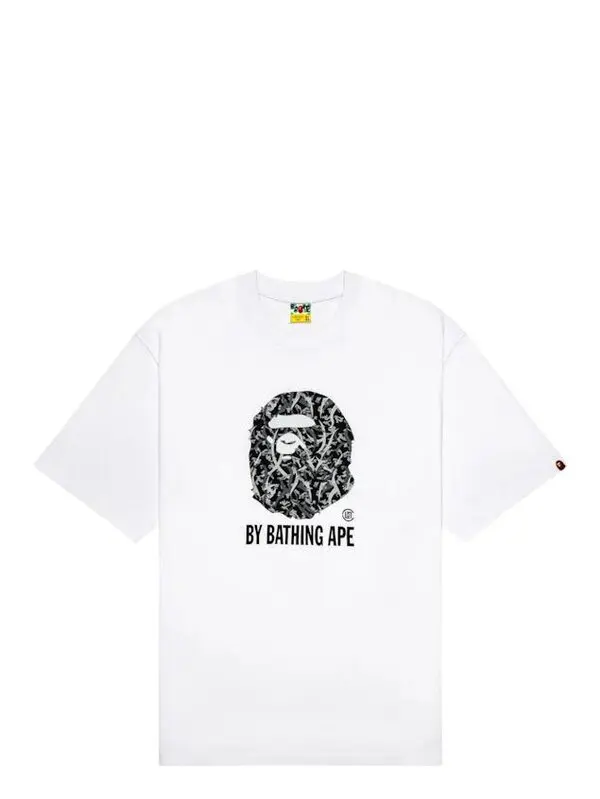 A BATHING APE X Clot Bathing Ape Relaxed Fit T-shirt - White