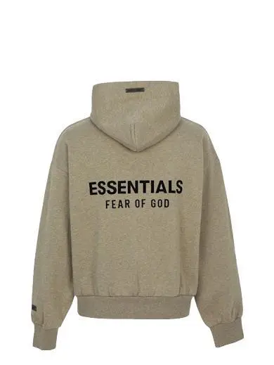 Fear Of God Essentials Classic Fit Fleece Hoodie - Homestead Heather