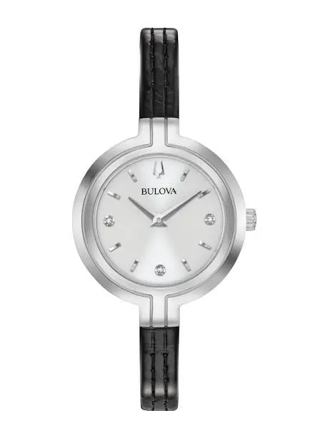 Bulova Rhapsody Diamond Watch - Stainless Steel