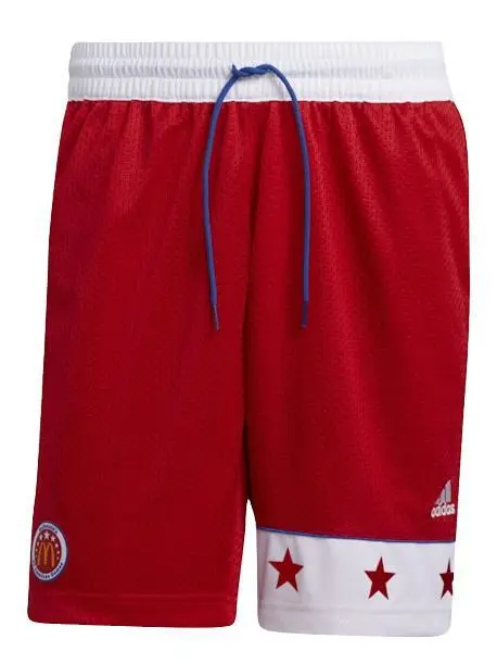 Adidas X Eric Emanuel Oldschool Shorts - Red