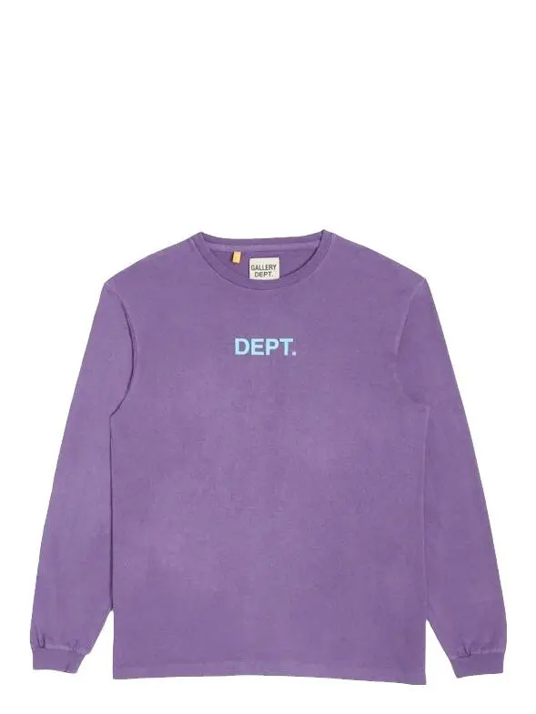 GALLERY DEPT. Logo Longsleeve - Purple