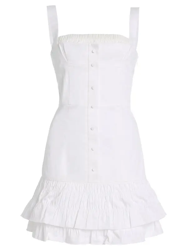Alexis Sandi Mini Dress - White