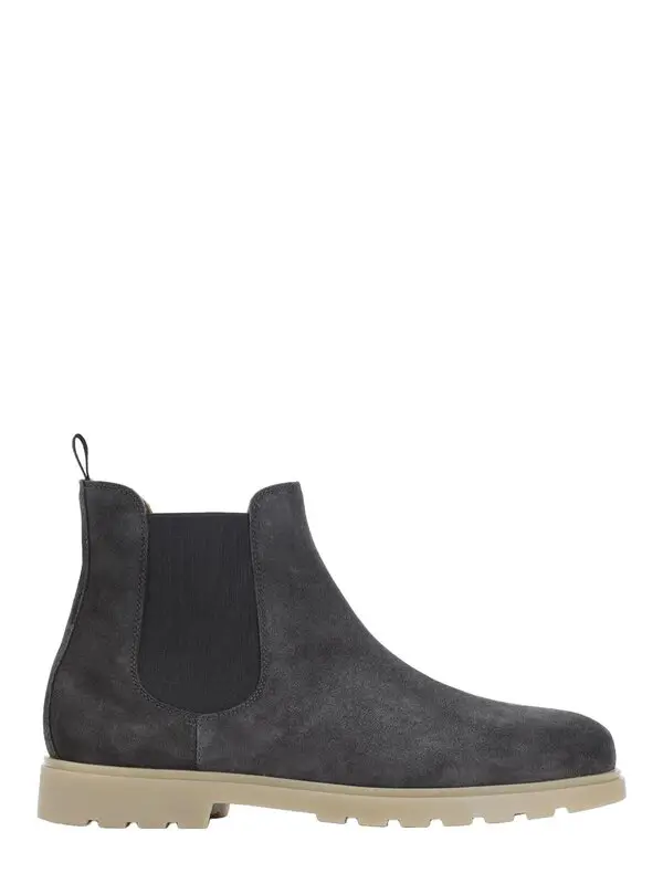 Kiton Suede Ankle Boots - Brown