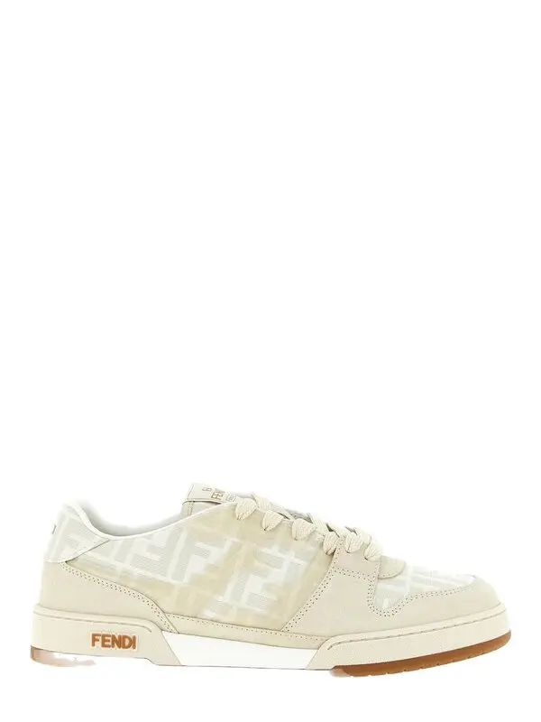 Fendi Match Sneakers - Beige