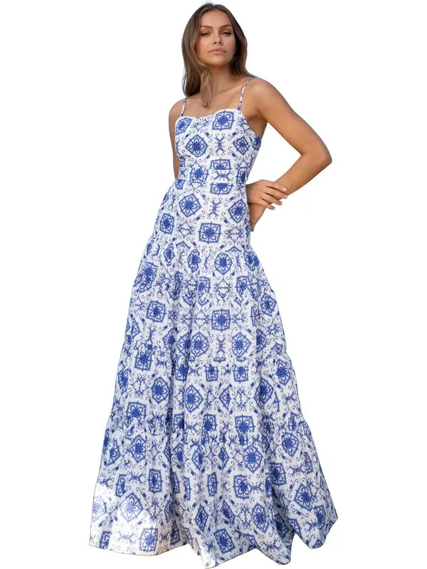 MandiBreeze Gaelle Maxi Dress - Blue