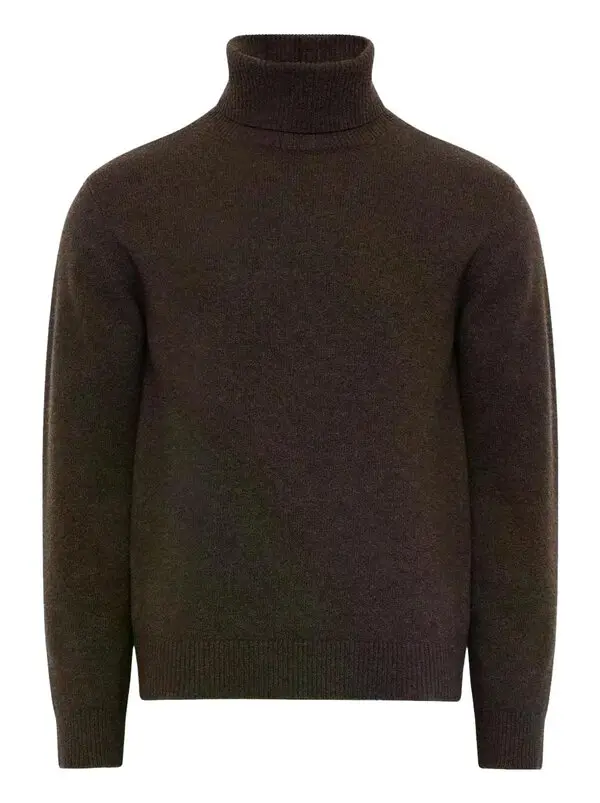 MAISON MARGIELA Roll-neck Sweater - Brown