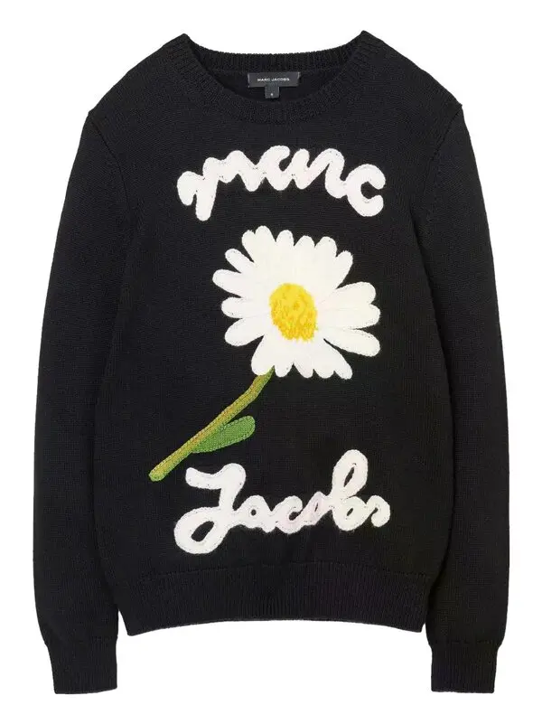 Marc Jacobs Marc Is Joy' Sweater - Black