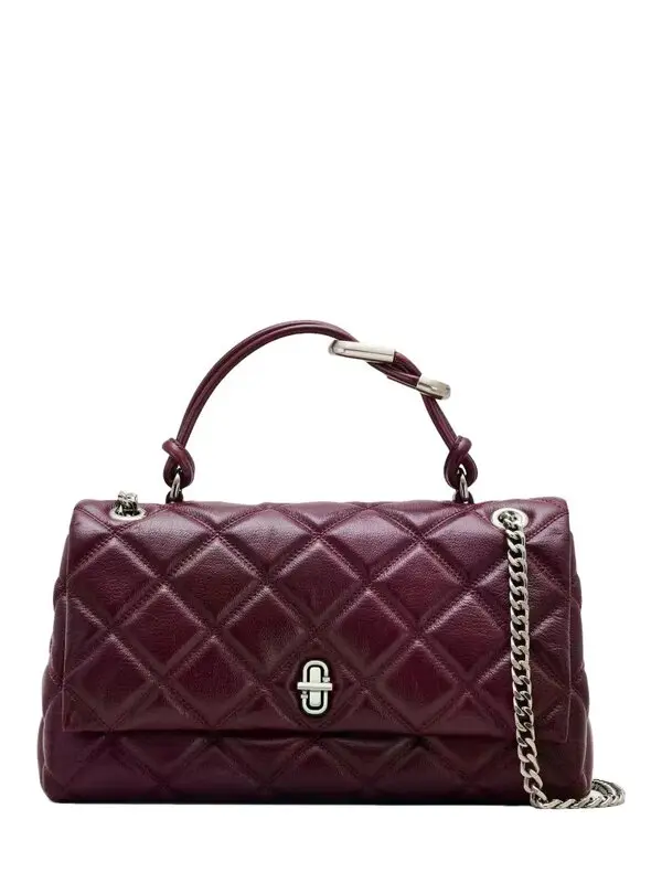 Marc Jacobs Quilted Dual Convertible Shoulder Bag - Purple