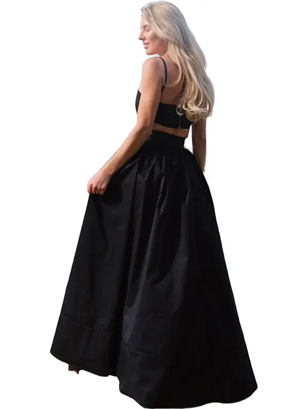 MandiBreeze Rosina Maxi Skirt - Black