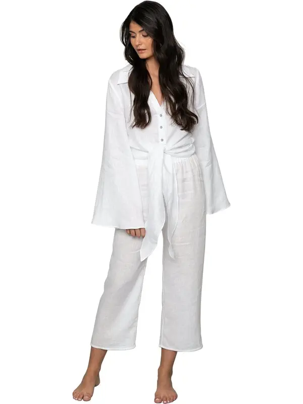 MandiBreeze Adrienne Trousers - White