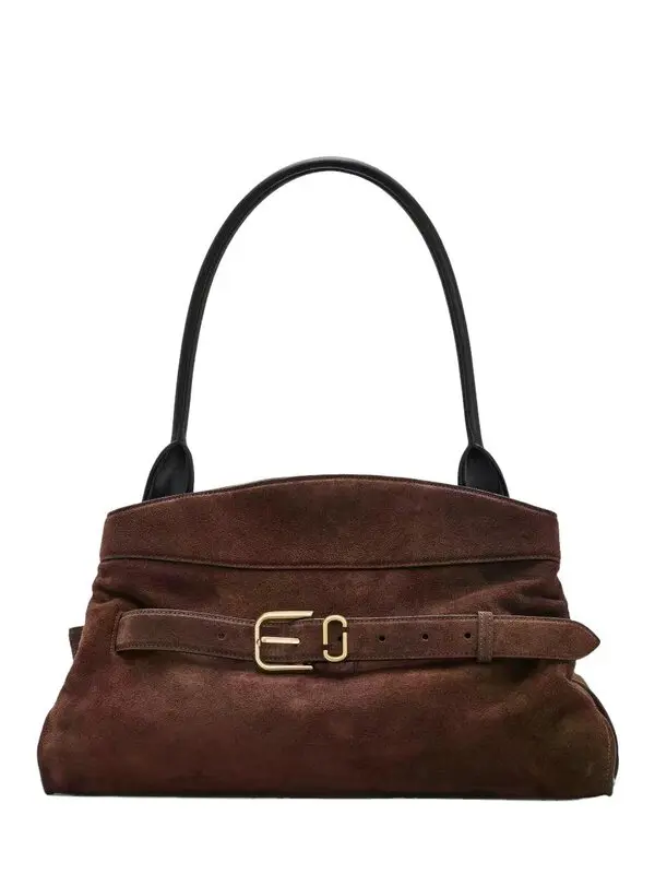 Marc Jacobs The Dakota Suede Tote Bag - Brown