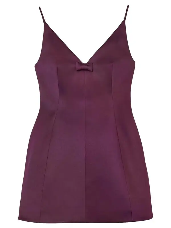 Marc Jacobs Bow-detail Mini Dress - Red