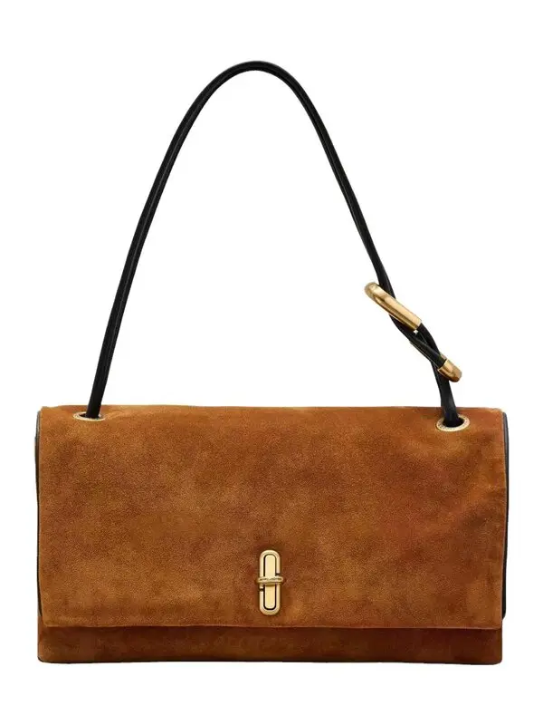 Marc Jacobs Medium Suede Shoulder Bag - Brown