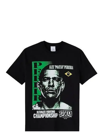 OVO X Ufc Fighters Alex Pereira T-shirt - Black