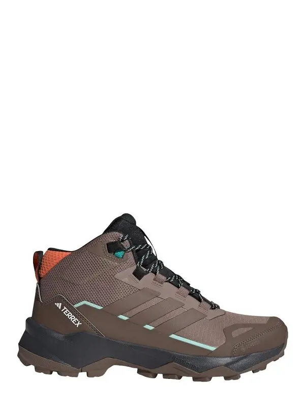 Adidas Terrex Skychaser Ax5 Mid Gore-tex Sneakers - Trace Brown/earth Strata/semi Impact Orange