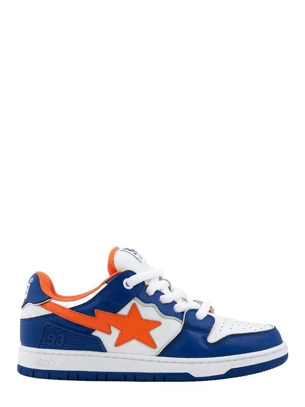 BAPE A Bathing Ape Sk8 Sta Bold #1 Sneakers - Blue