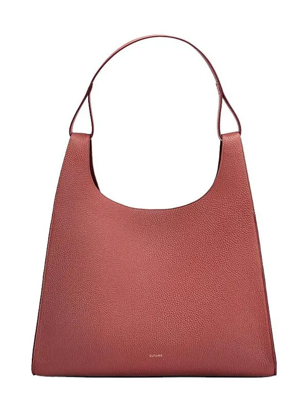 Cuyana Oversized Double Loop Bag - Dark Terracotta