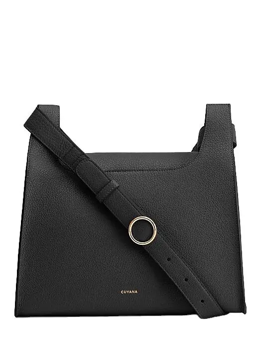 Cuyana Double Loop Shoulder Bag - Black