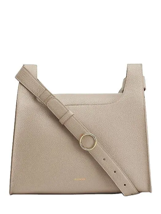 Cuyana Double Loop Shoulder Bag - Stone