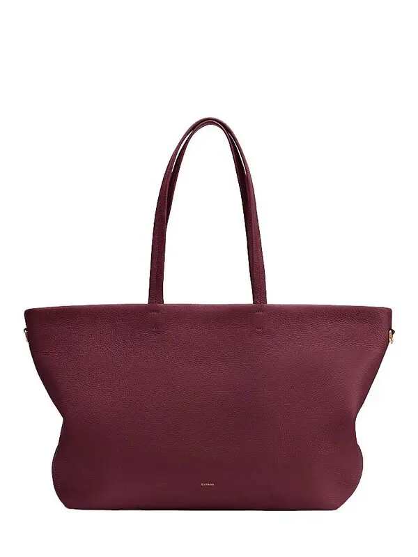 Cuyana Classic Easy Zipper Tote - Cherry
