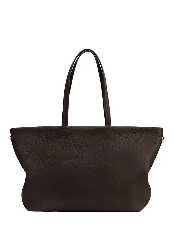 Cuyana Classic Easy Zipper Tote - Mocha