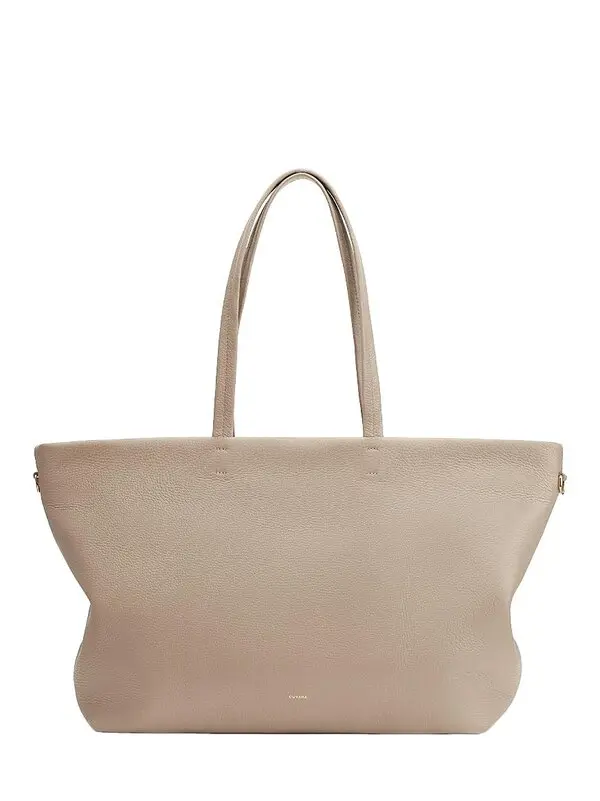 Cuyana Classic Easy Zipper Tote - Stone