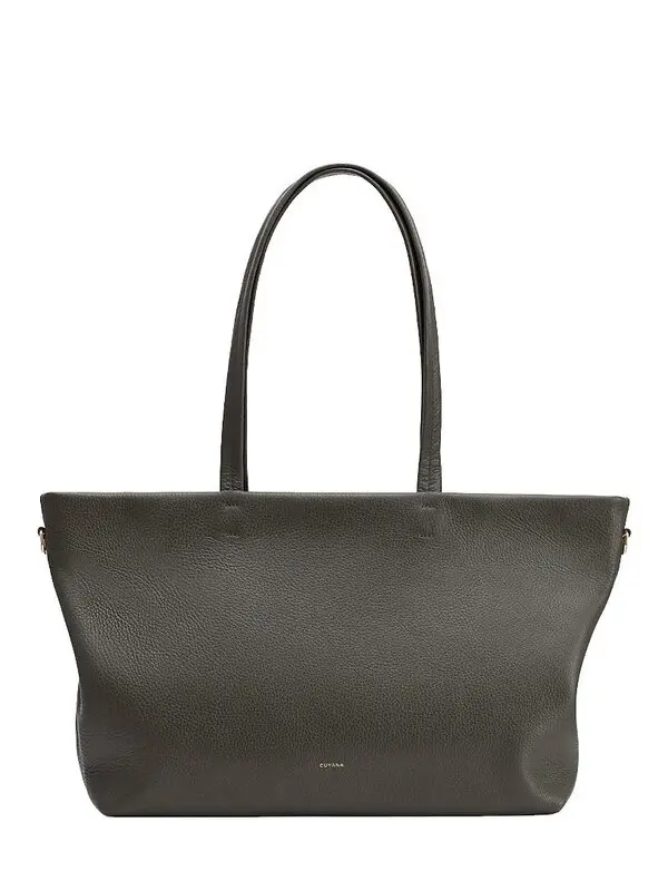 Cuyana Small Easy Zipper Tote - Dark Olive