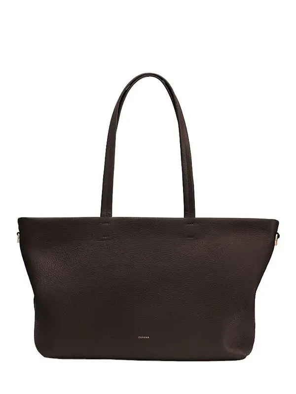 Cuyana Small Easy Zipper Tote - Mocha