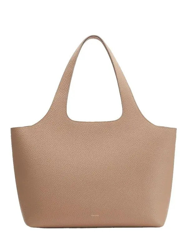 Cuyana Laptop Tote - Cappuccino
