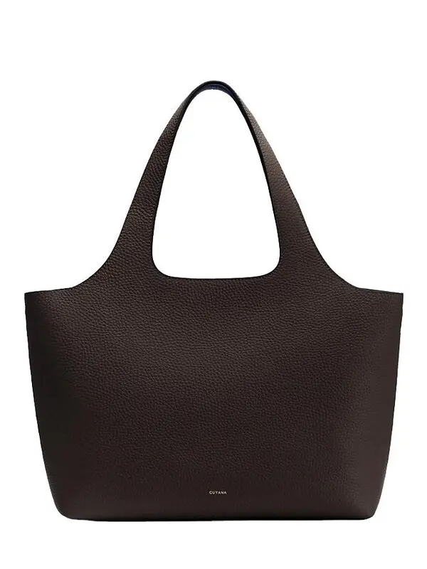 Cuyana Laptop Tote - Mocha