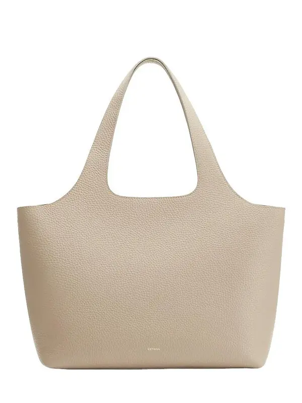 Cuyana Laptop Tote - Stone