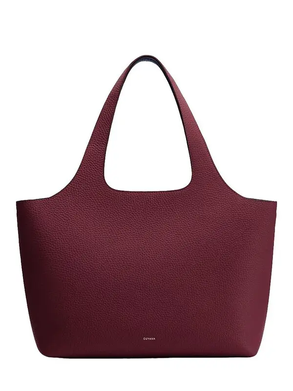 Cuyana Laptop Tote - Cherry