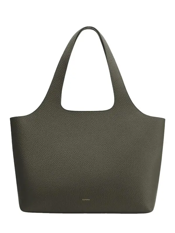 Cuyana Laptop Tote - Dark Olive