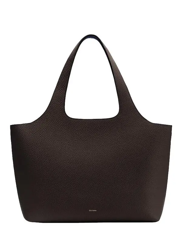 Cuyana Laptop Tote - Mocha