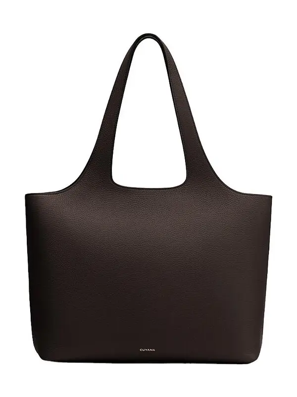 Cuyana System Zipper 16" Laptop Tote - Mocha