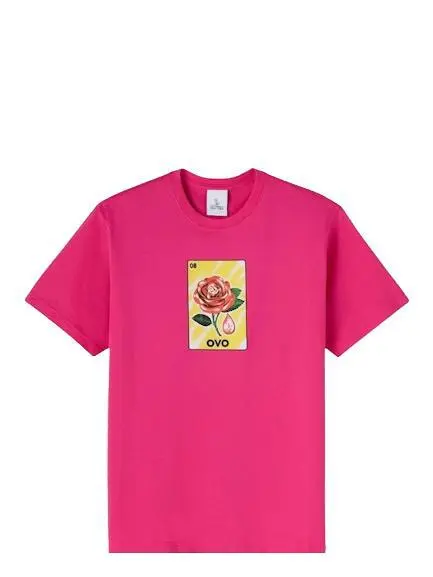 OVO Rose Drop T-shirt - Pink