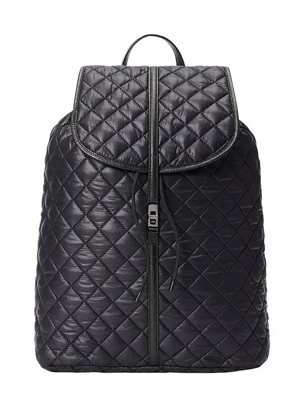 Mz Wallace Astor Backpack - Black/gunmetal