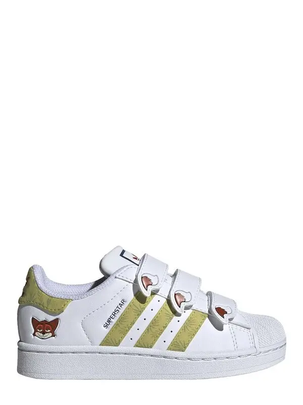 Adidas Superstar Cf Zootopia Nick Wilde Sneakers - Footwear White/linen Green