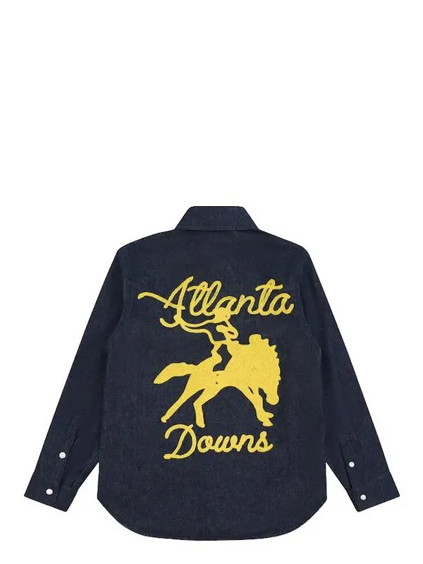 SP5DER Atl Downs Shirt - Indigo Denim